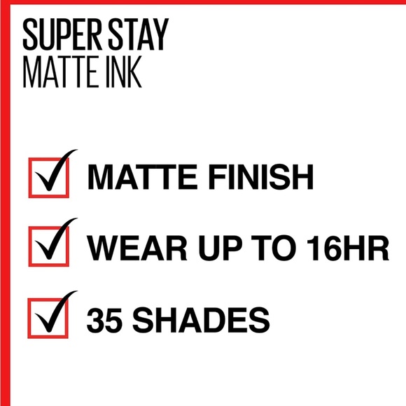 Maybelline | Makeup | Maybelline Superstay Matte Ink Liquid Lipstick 95 ...